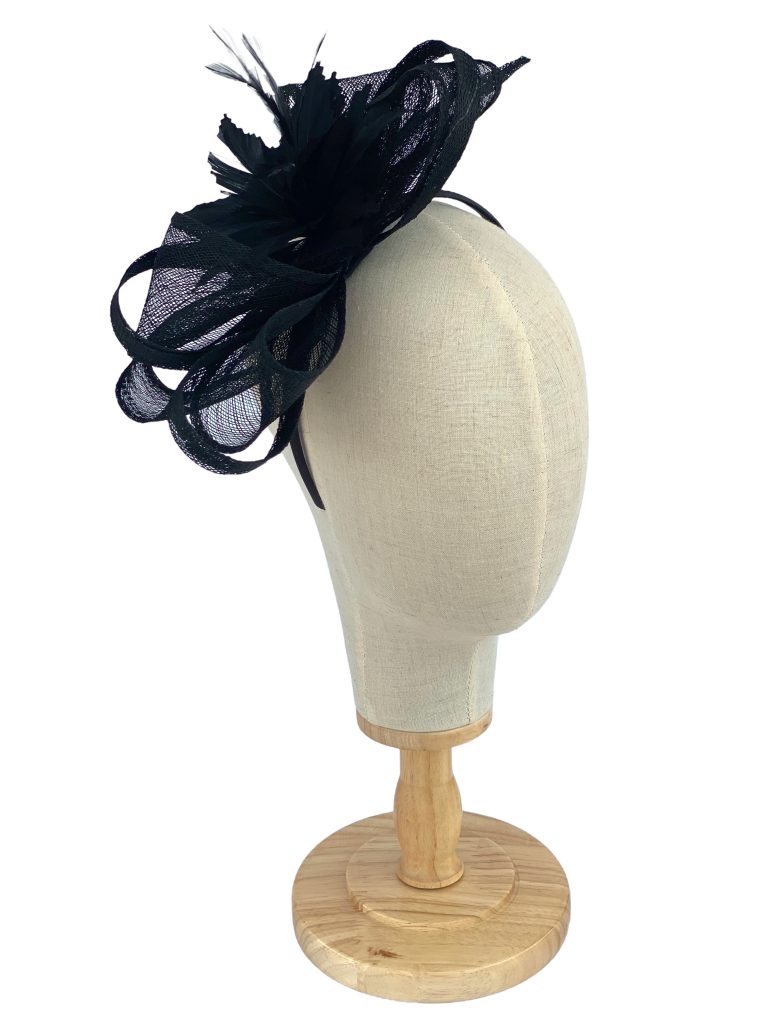 Black Fascinators And Hatinators UK